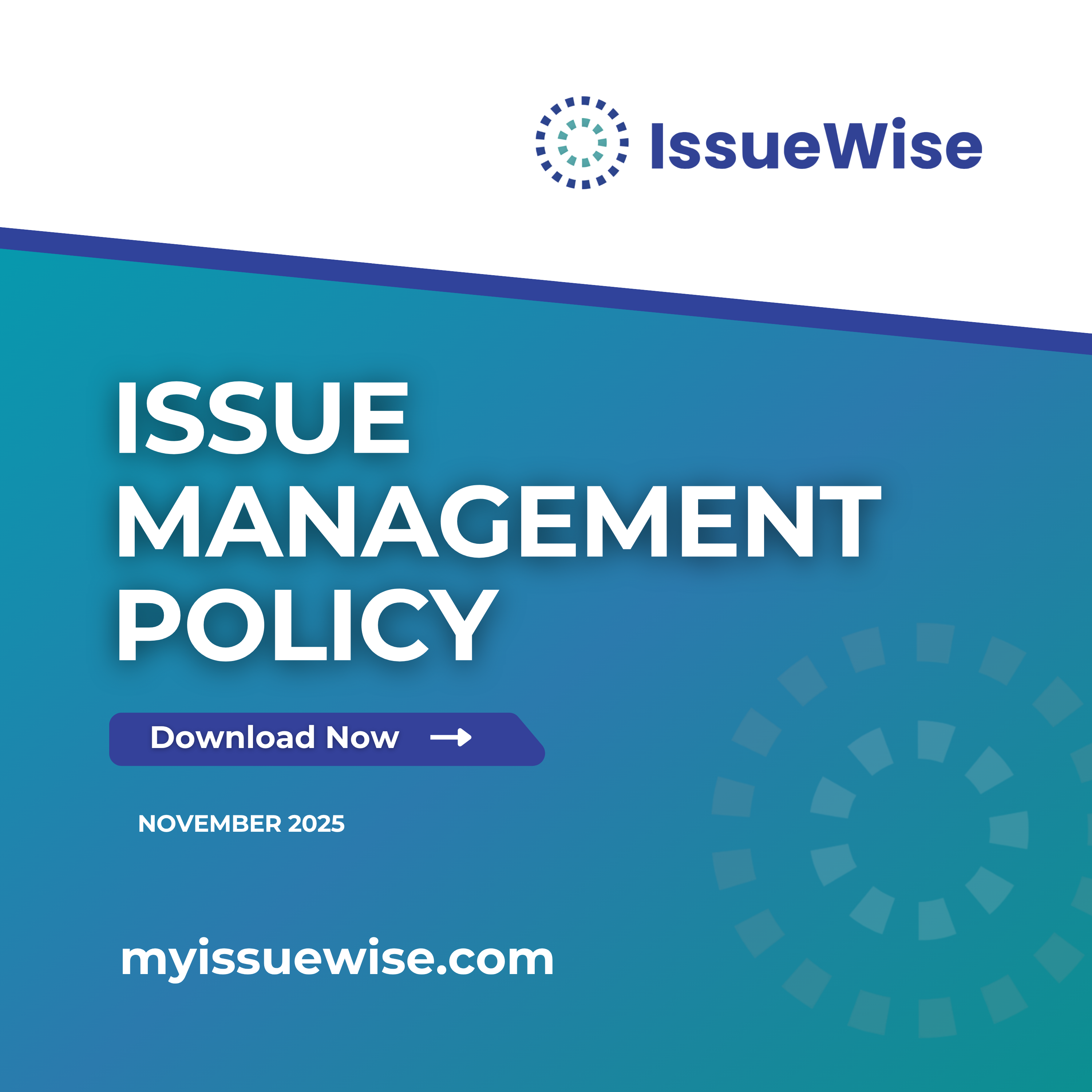 Free Issue Management Policy Template | GRC Compliance Framework ...