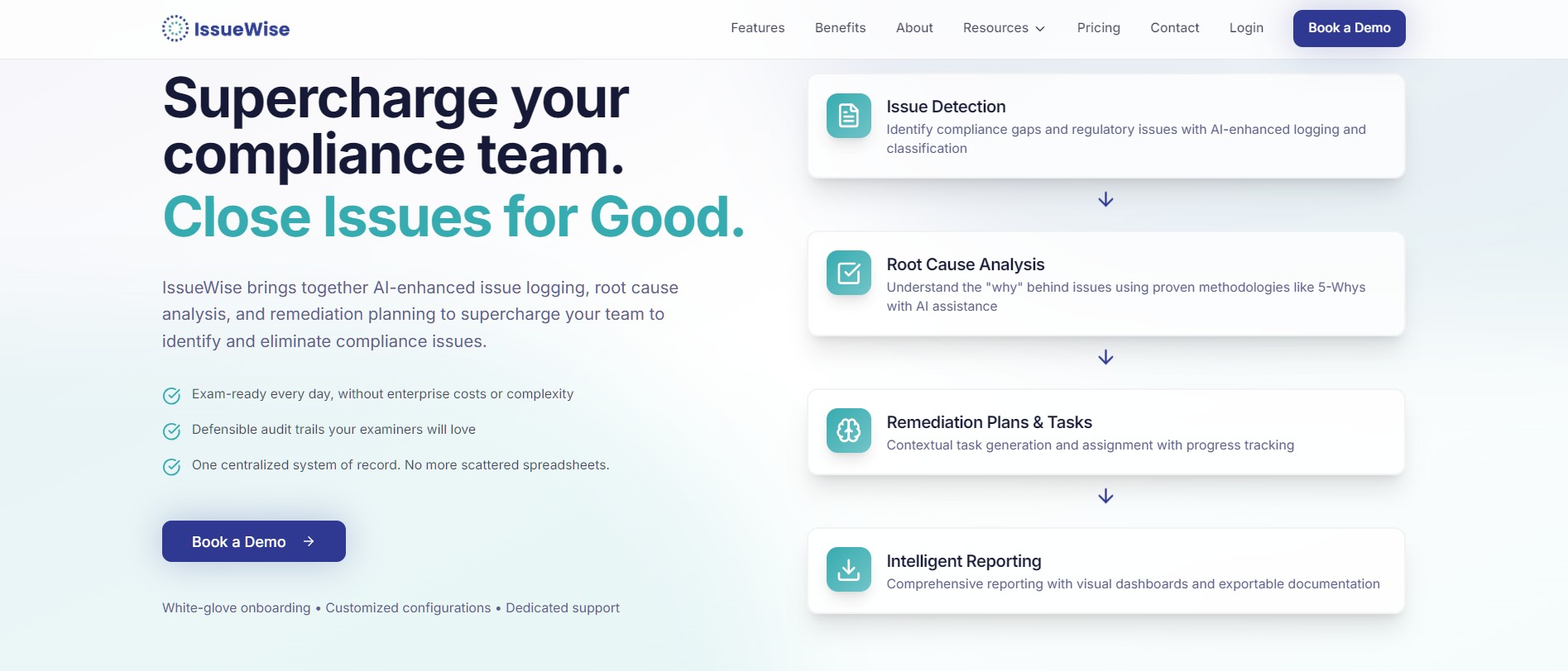IssueWise - AI-Native Issue Management for Risk & Compliance Teams